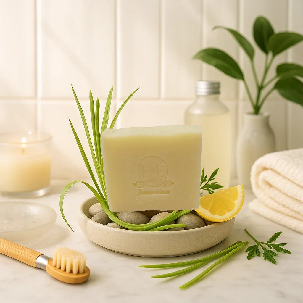Lemongrass Bar Soap - Gentle, Natural Skincare Solution – E & E Essentials